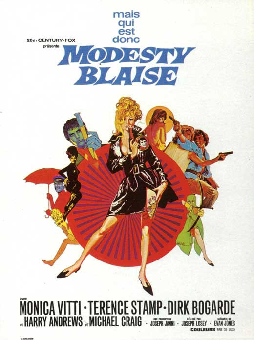 Modesty Blaise Movie Poster Print (11 x 17) - Item # MOVIB42680 ...