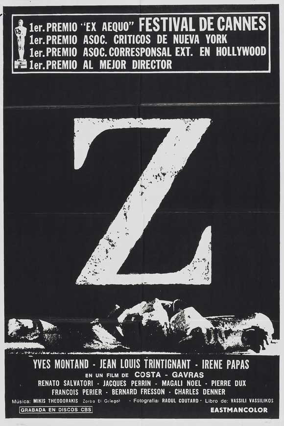 Z Movie Poster Print (27 x 40) - Item # MOVEB54100 - Posterazzi