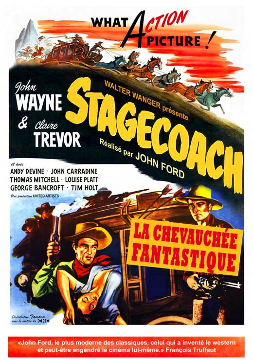 Stagecoach Movie Poster Print (11 x 17) - Item # MOVIB45553 - Posterazzi
