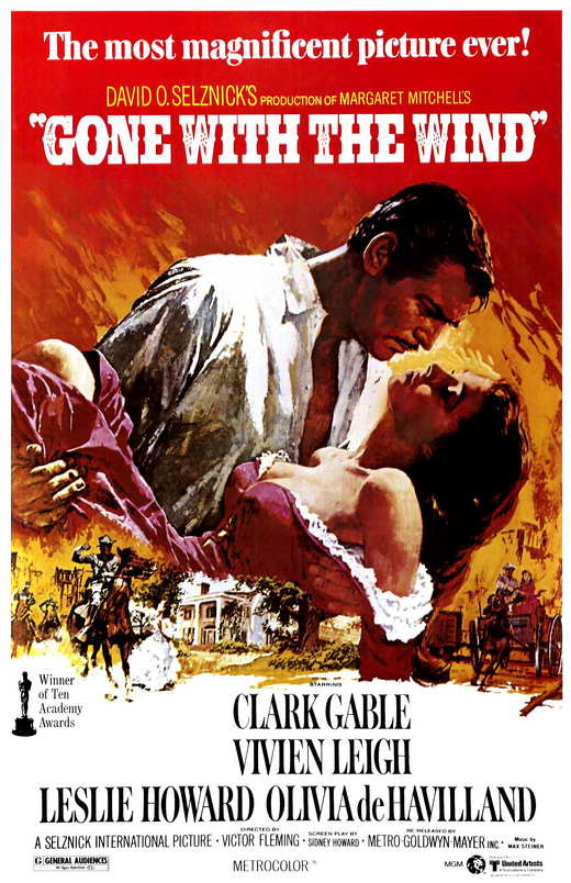 Gone with the Wind Movie Poster Print (11 x 17) - Item # MOVED0790 ...