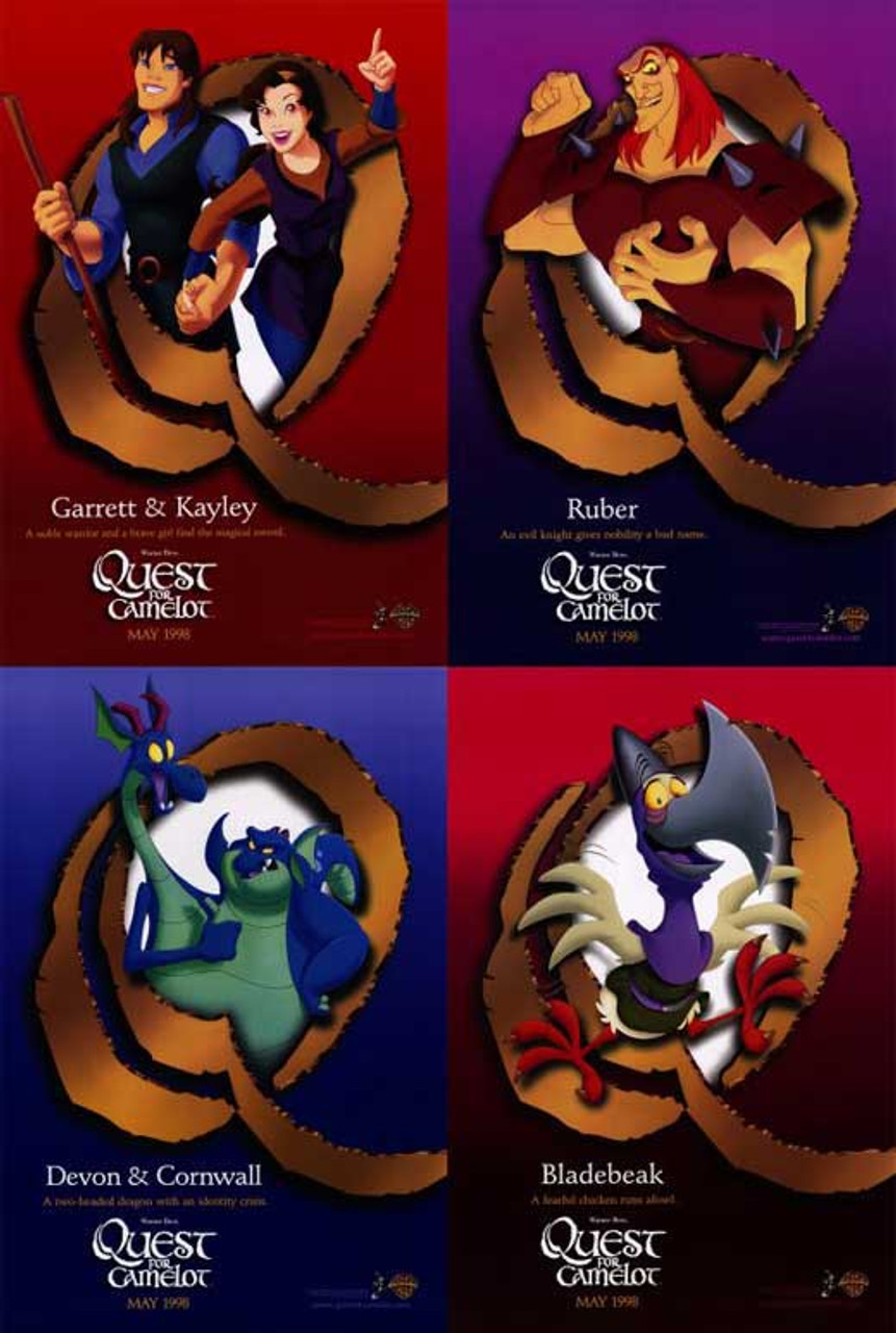Movies Like Quest For Camelot