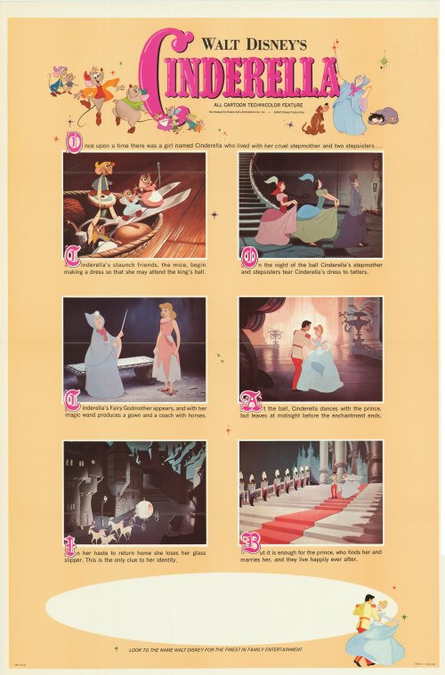 Cinderella Movie Poster Print (27 x 40) - Item # MOVEI4243 - Posterazzi