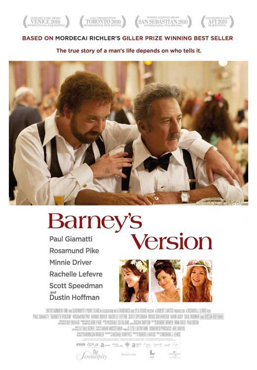 Barney's Version Movie Poster Print (27 x 40) - Item # MOVIB90304 ...
