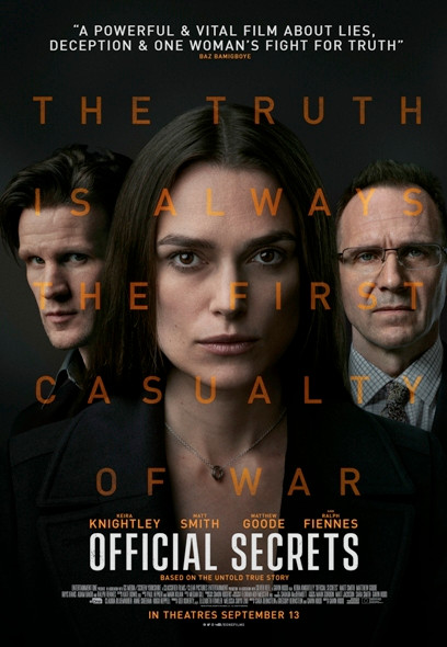 Official Secrets Movie Poster Print (27 x 40) - Item # MOVEB73955 ...
