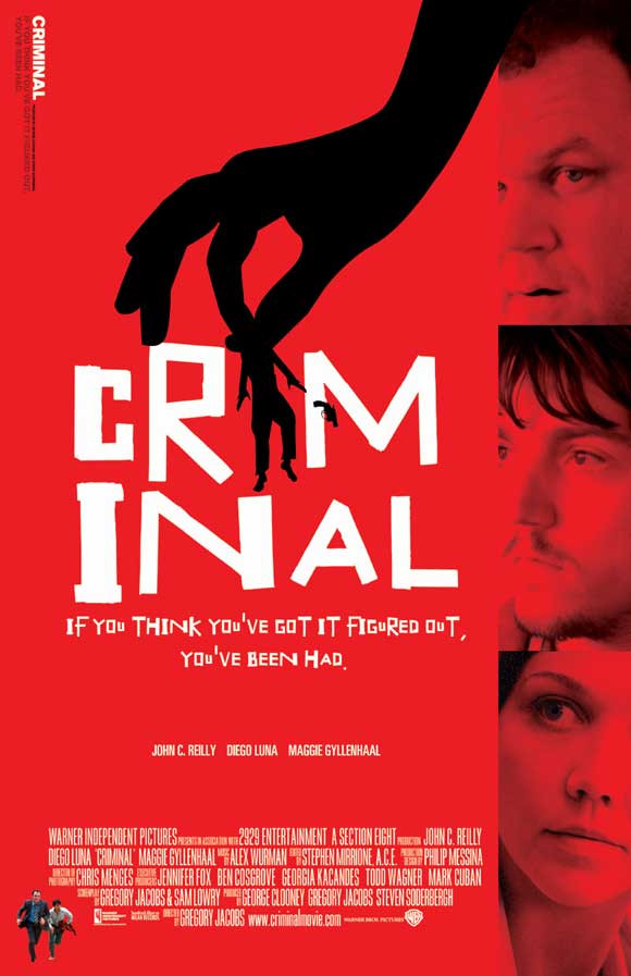 Criminal Movie Poster Print (11 x 17) - Item # MOVEB33360 - Posterazzi