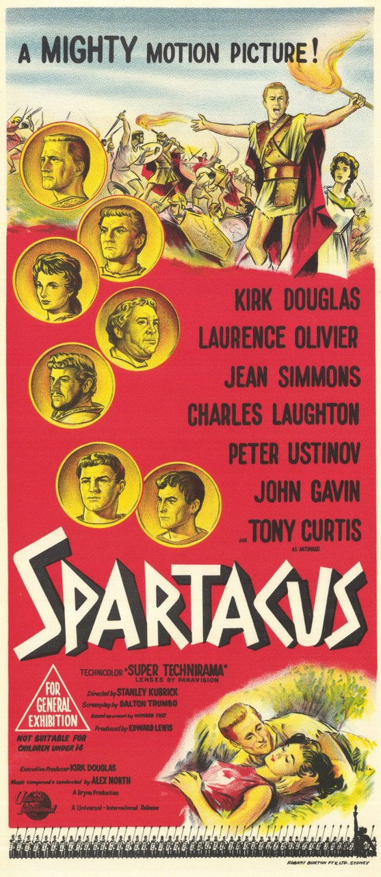 Spartacus Movie Poster Print (11 x 17) - Item # MOVAD2936 - Posterazzi