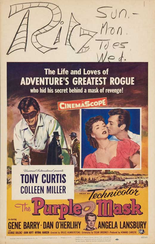 The Purple Mask Movie Poster Print (27 x 40) - Item # MOVAB27273 ...