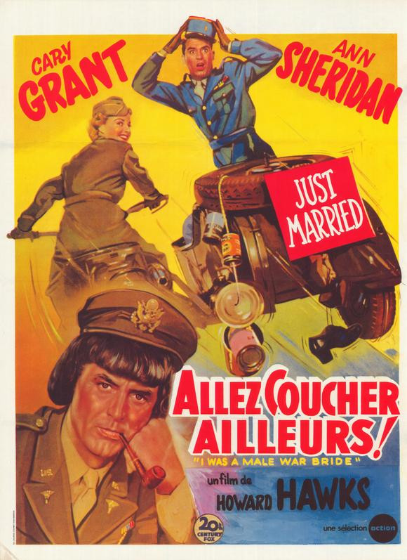 I Was a Male War Bride Movie Poster Print (11 x 17) - Item # MOVEH6574 ...