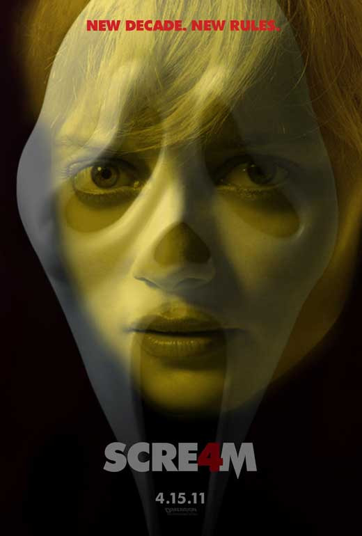Scream 4 Movie Poster Print (27 x 40) - Item # MOVEB97232 - Posterazzi