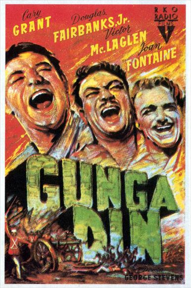 Gunga Din Movie Poster Print (27 x 40) - Item # MOVIJ7134 - Posterazzi