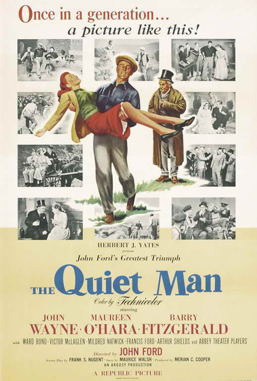 The Quiet Man Movie Poster Print (27 x 40) - Item # MOVII8617 - Posterazzi