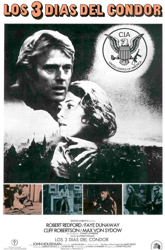 Three Days of the Condor Movie Poster Print (27 x 40) - Item ...