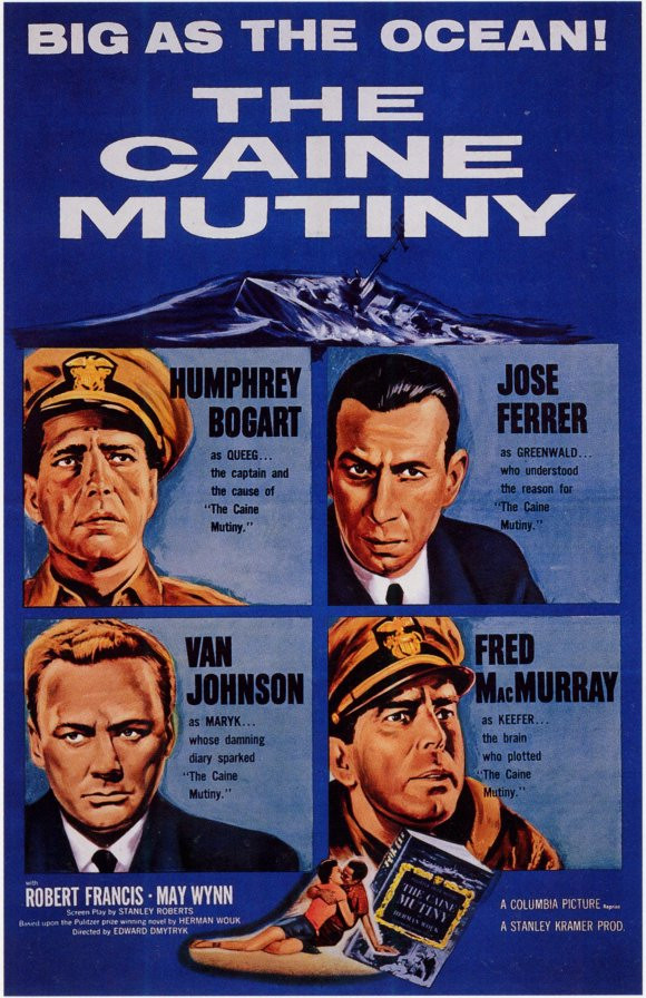The Caine Mutiny Movie Poster Print (11 x 17) - Item # MOVGD4973 ...