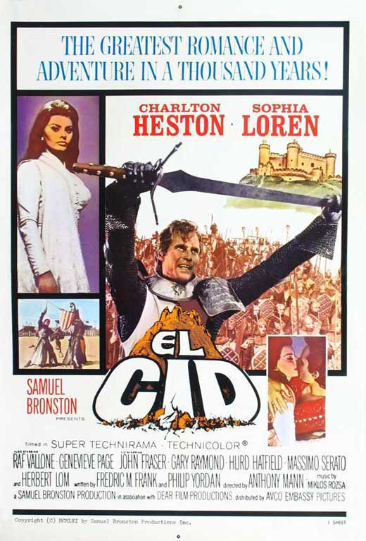 El Cid Movie Poster