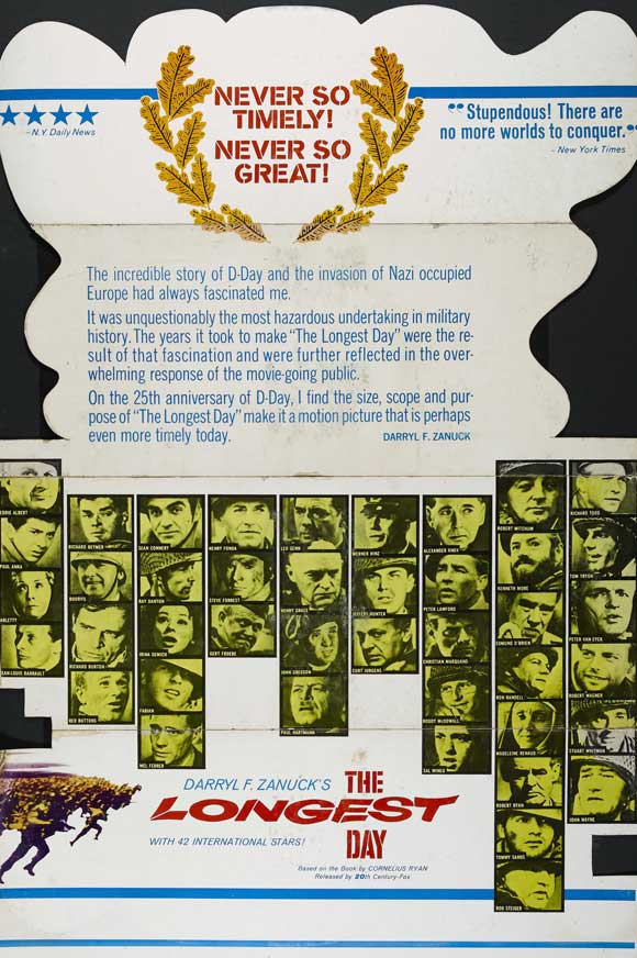 The Longest Day Movie Poster Print (27 x 40) - Item # MOVCB17460 ...
