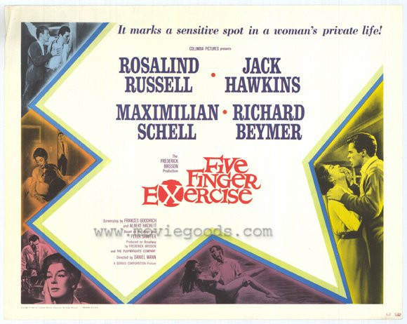 Five Finger Exercise Movie Poster Print (11 x 17) - Item # MOVAE9409 ...