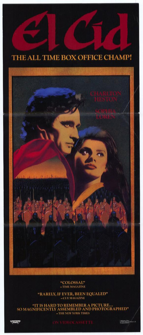 El Cid Movie Poster Print (11 x 17) - Item # MOVCE8979 - Posterazzi
