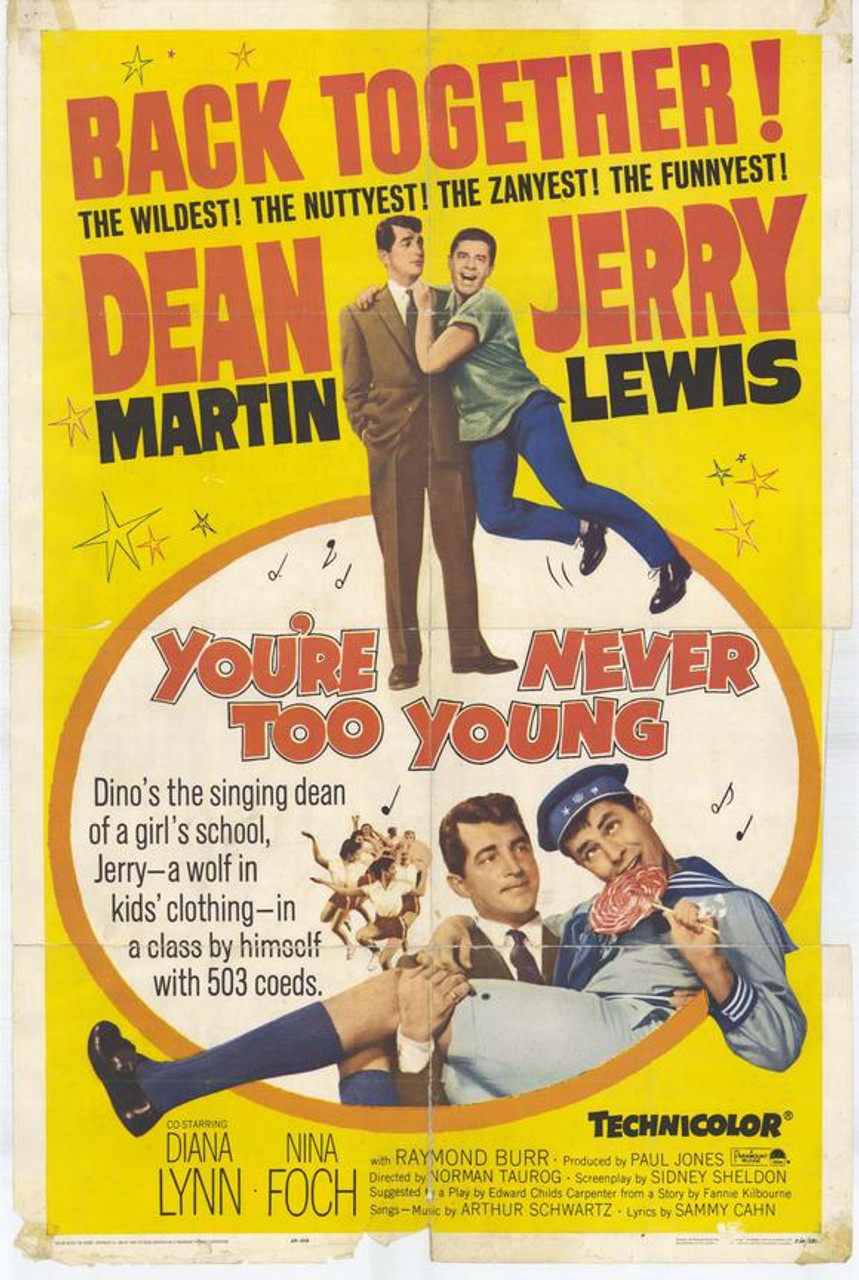 You're Never Too Young Movie Poster Print (11 x 17) - Item # MOVEH9229 ...