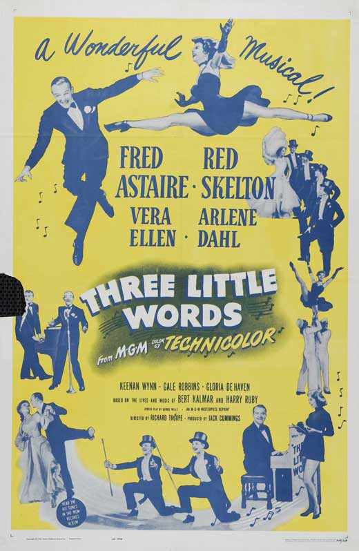 Three Little Words Movie Poster Print (11 x 17) - Item # MOVCB39273 ...
