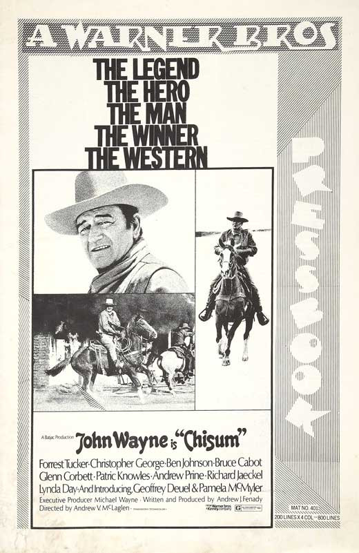 Chisum Movie Poster Print (11 x 17) - Item # MOVAB84301 - Posterazzi