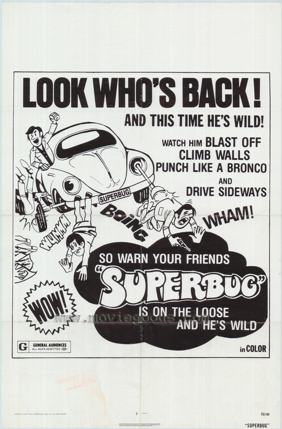 Superbug Movie Poster Print (27 x 40) - Item # MOVGH5880 - Posterazzi