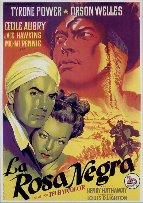The Black Rose Movie Poster Print (11 x 17) - Item # MOVCI4650 - Posterazzi