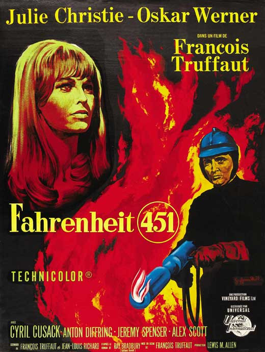 Fahrenheit 451 Movie Poster