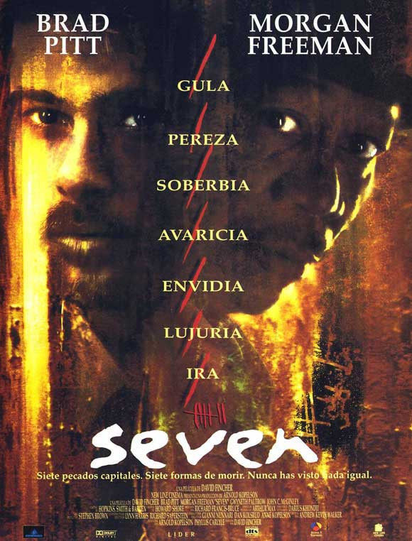 Seven Movie Poster Prime Video: Seven