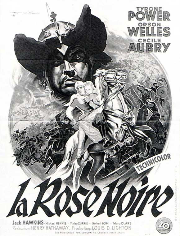 The Black Rose Movie Poster Print (11 x 17) - Item # MOVIB89340 ...