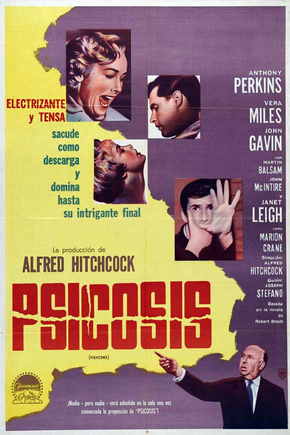 Psycho Movie Poster Print (27 x 40) - Item # MOVEB25850 - Posterazzi