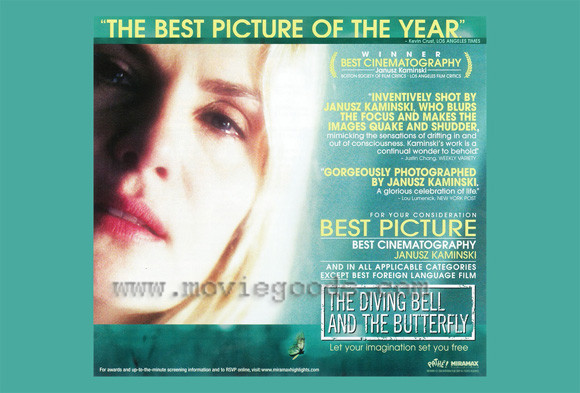 Diving Bell and the Butterfly Movie Poster Print (11 x 17) - Item ...
