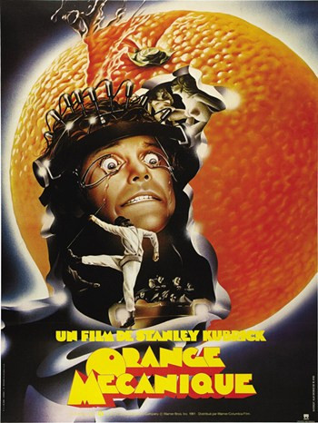 clockwork orange 4k poster