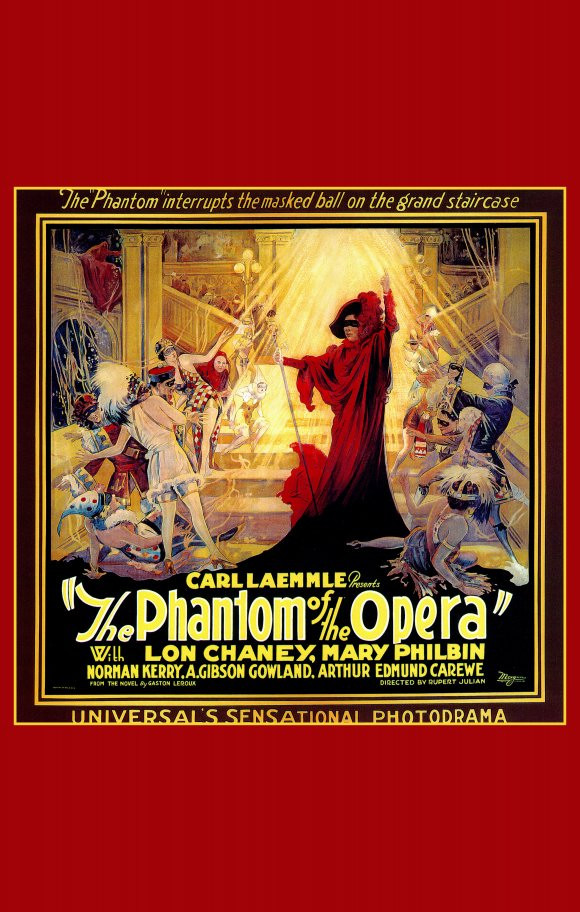 The Phantom of the Opera Movie Poster Print (11 x 17) - Item ...