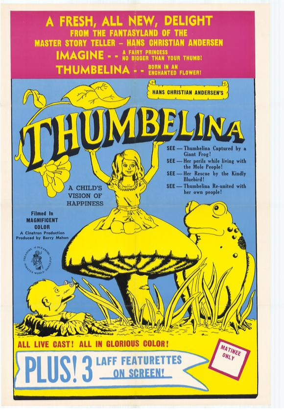 Thumbelina Movie Poster Print (11 x 17) - Item # MOVIE7970 - Posterazzi