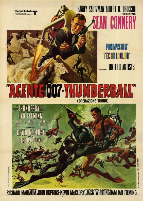 Thunderball Movie Poster