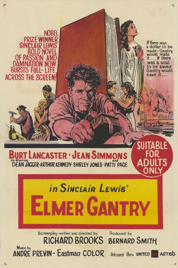 Elmer Gantry Movie Poster Print (27 x 40) - Item # MOVGH8369 - Posterazzi