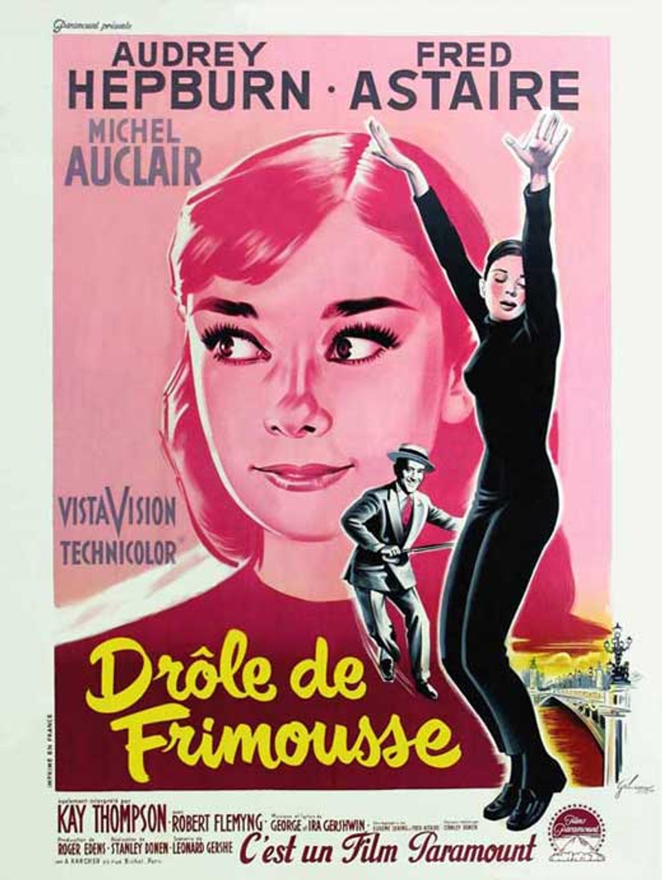 Funny Face Movie Poster Print 11 X 17 Item MOVGI7567 Posterazzi funny-face-movie-poster-print-11-x-17-item-movgi7567-posterazzi