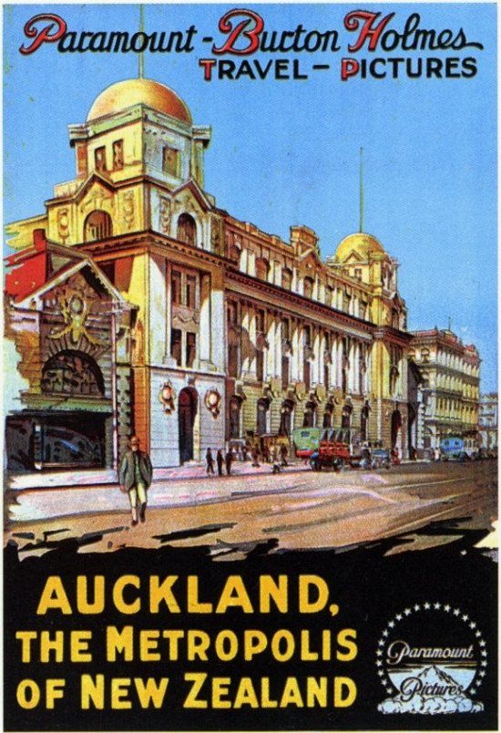 Auckland, the Metropolis of New Zealand Movie Poster Print (11 x 17 ...