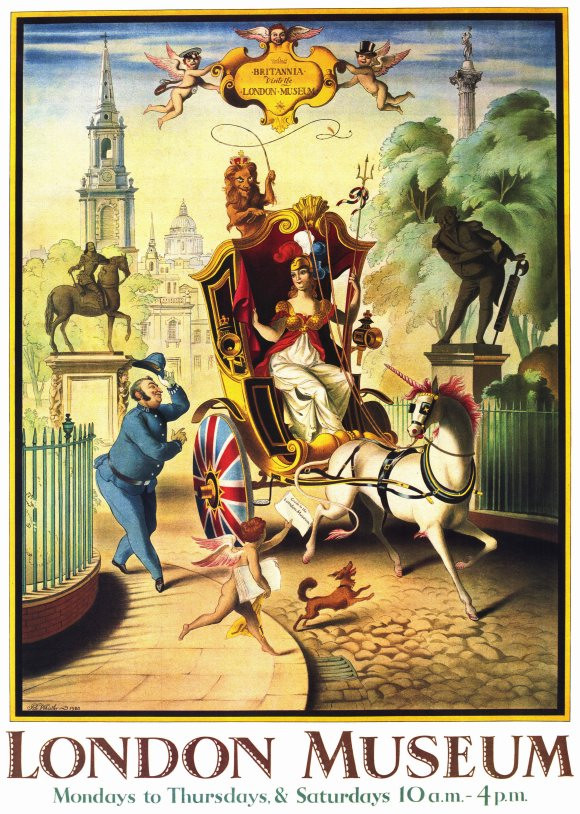Britannia Visits the London Museum Movie Poster Print (11 x 17) - Item ...