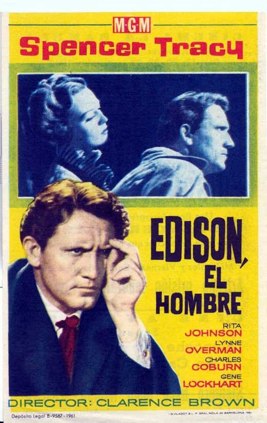 Edison, the Man Movie Poster Print (11 x 17) - Item # MOVIB79993 ...