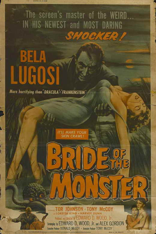 Bride of the Monster Movie Poster Print (11 x 17) - Item # MOVGJ4196 ...