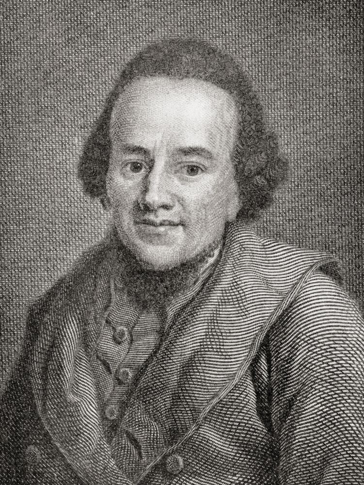Moses Mendelssohn, 1729 - 1786. German Jewish philosopher. Poster Print ...