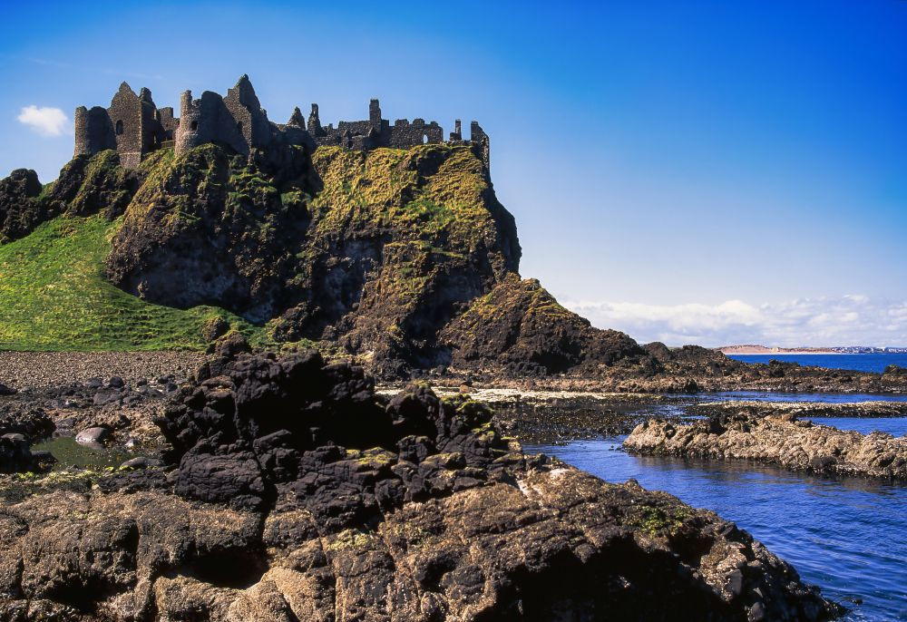 Dunluce Castle, Co Antrim, Ireland Poster Print by The Irish Image ...