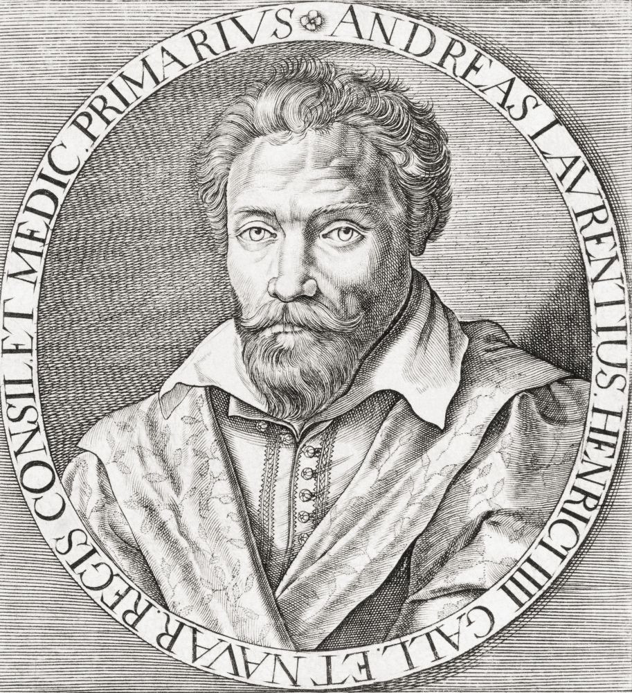 Andr du Laurens, 1558 - 1609. French doctor of medicine. Physician to ...