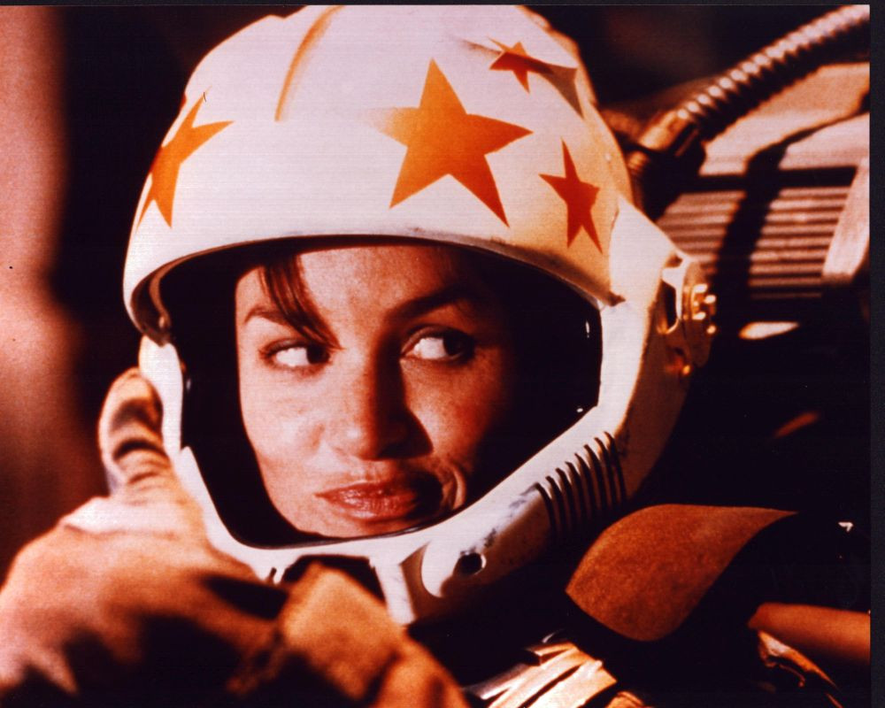 Kristen Cloke Wearing Helmet In Space: Above And Beyond Photo Print (8 ...
