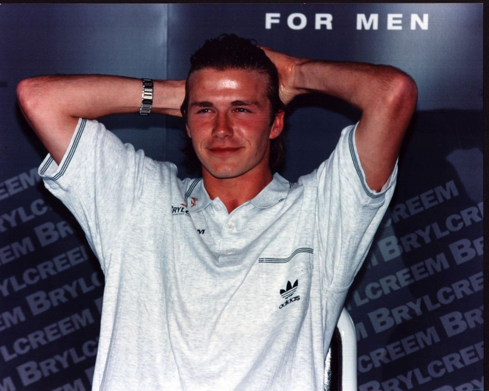 David Beckham Sitting With Hands Behind Head Photo Print (8 x 10 ...