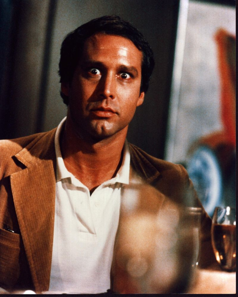 Chevy Chase In Brown Jacket With Wide Eyes Photo Print (8 x 10 ...