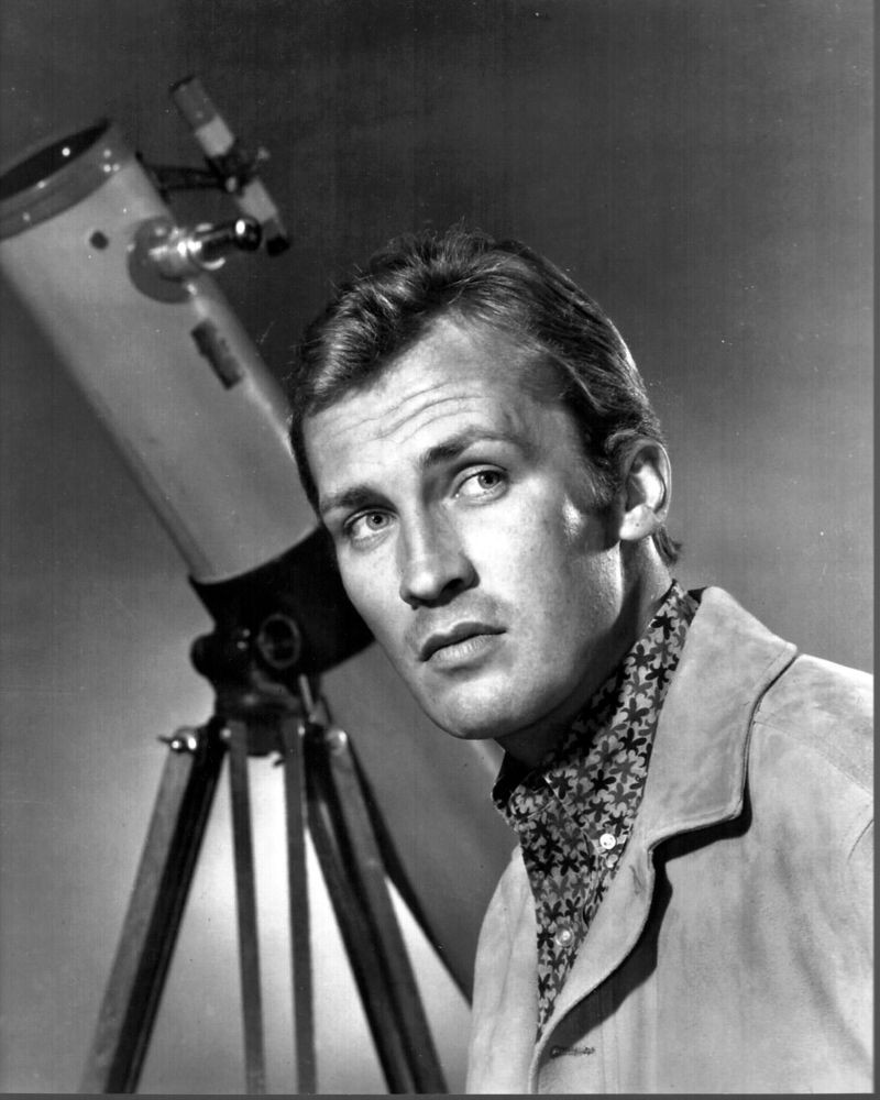 Roy Thinnes With Telescope Black And White Photo Print (8 x 10 ...