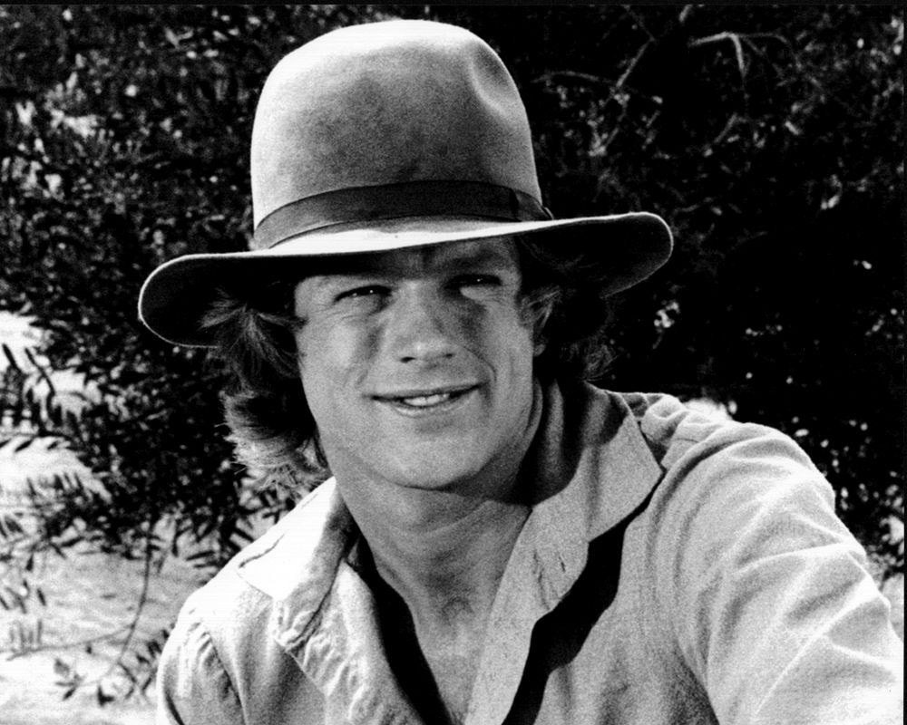 Dean Butler With Hat In Little House On The Prairie Black And White ...