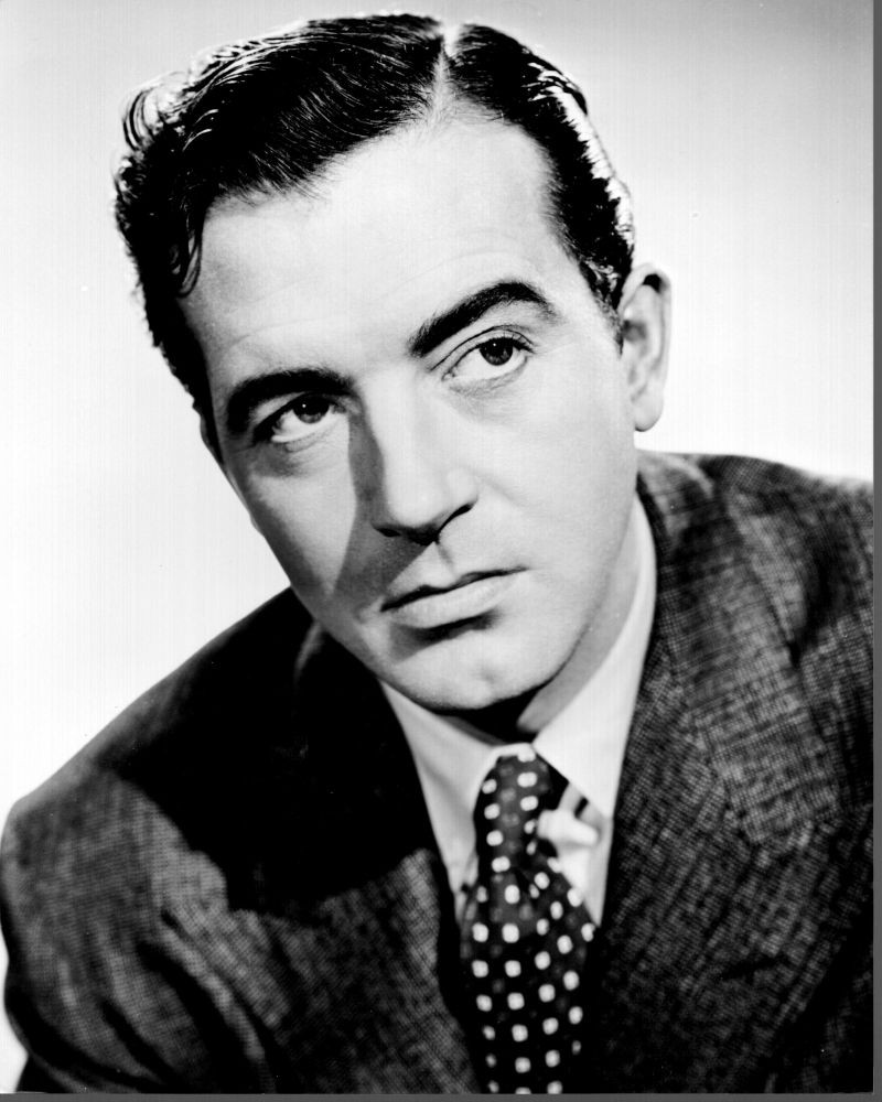 John Payne Headshot In Suit Black And White Photo Print (8 x 10 ...